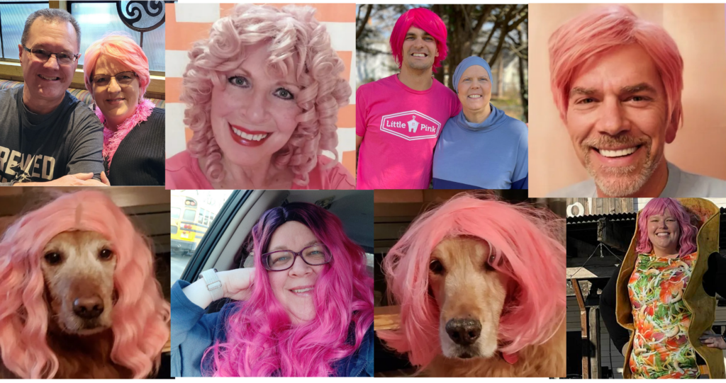 Wigging Out - Little Pink Houses of Hope